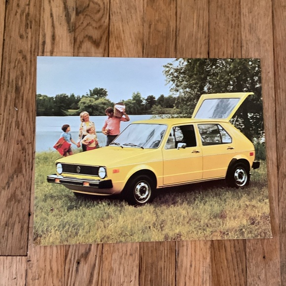 Volkswagen | Other | 976 Volkswagen Rabbit Information Sheet Brochure ...